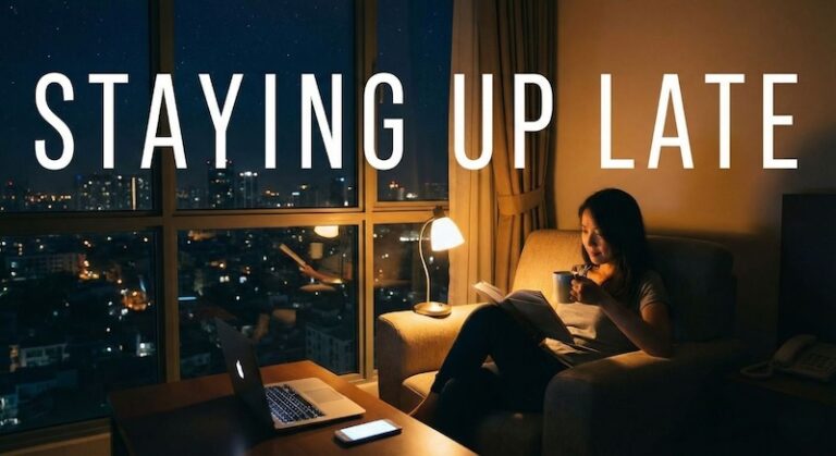 「夜更かしする」は英語で何て言う？徹夜・夜型人間などネイティブの使い分け表現5選 | 英単語アプリTANZAM